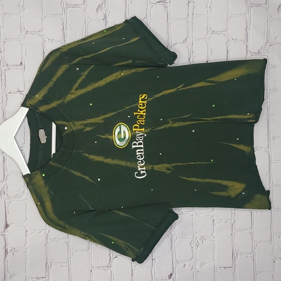 Tops | Green Bay Packers Crop Tee | Poshmark